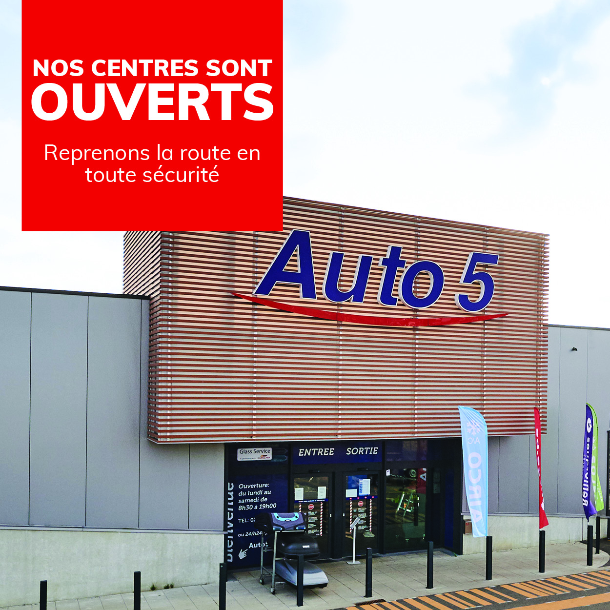 Votre centre auto Auto5 Bouge - Chaussee De Louvain 233 235